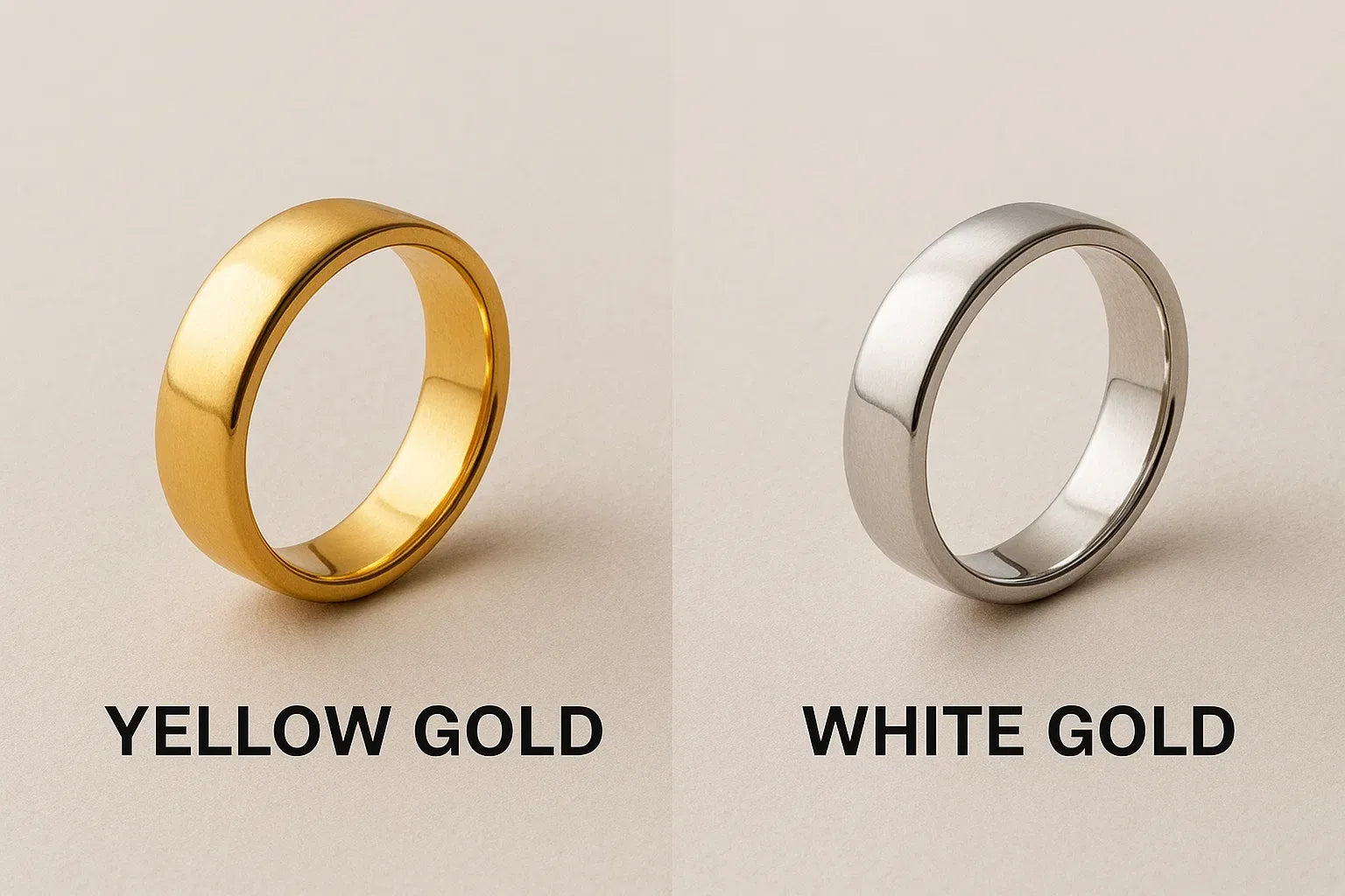 Yellow vs White Gold - Color, Composition, Cost & More – Nakshu Jewels